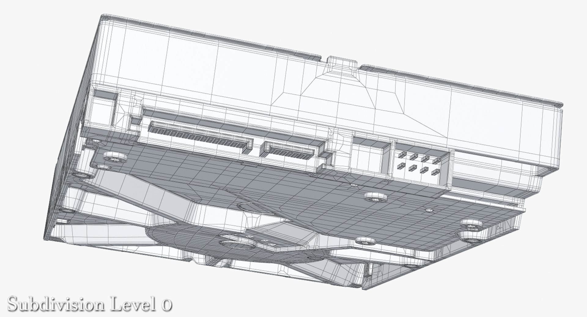3d Model Hard Drive Storage Hdd