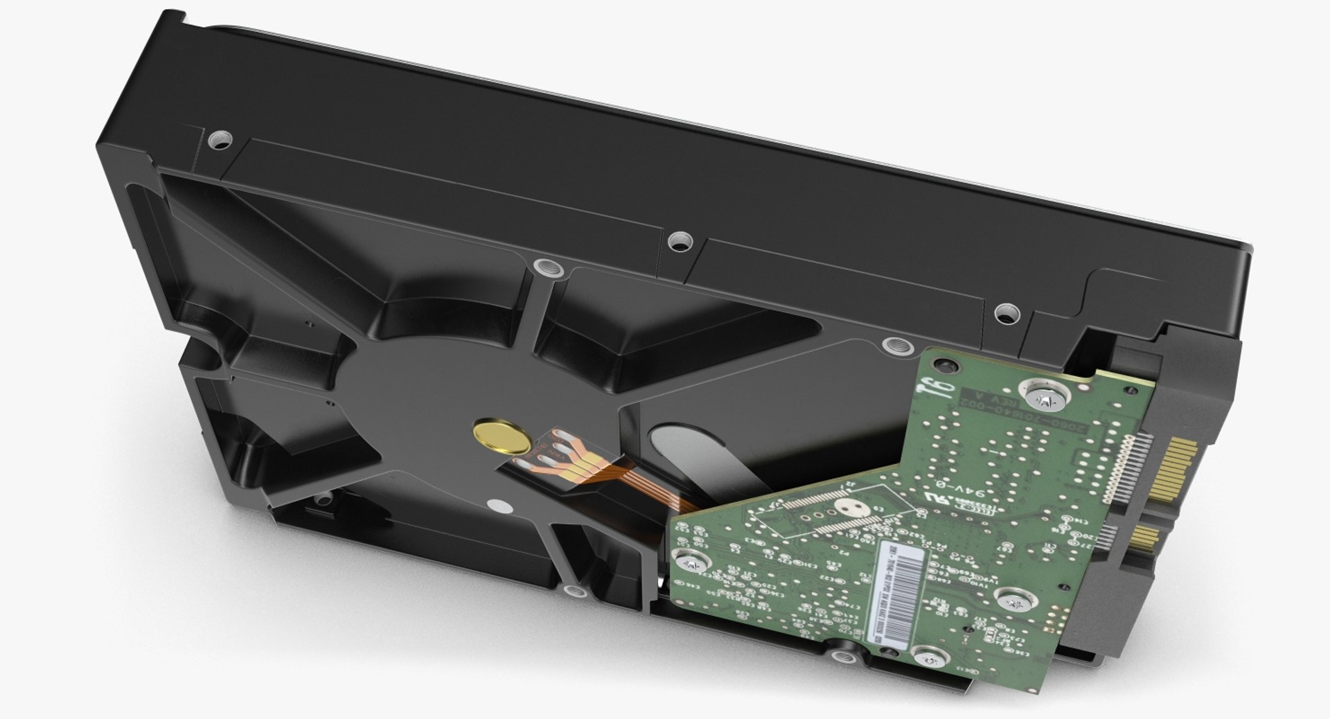 3d Model Hard Drive Storage Hdd