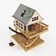 3D Model Wooden Animals House - TurboSquid 1490371