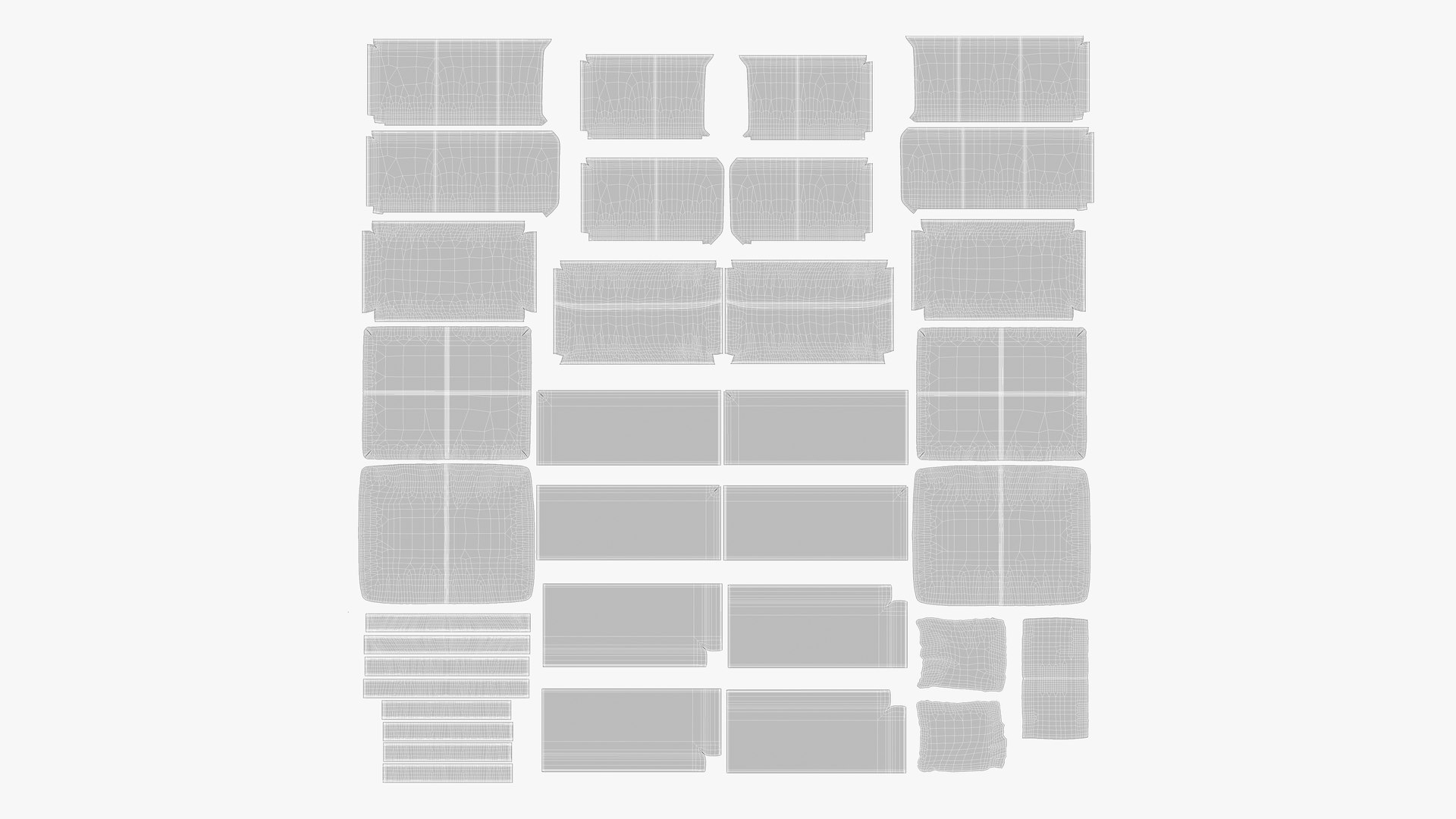 3D Sofa Constructor Lounge - TurboSquid 2399715