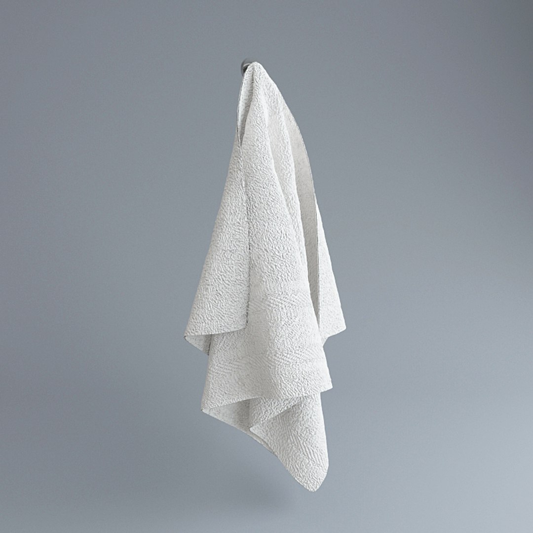 3d Model Of Towel