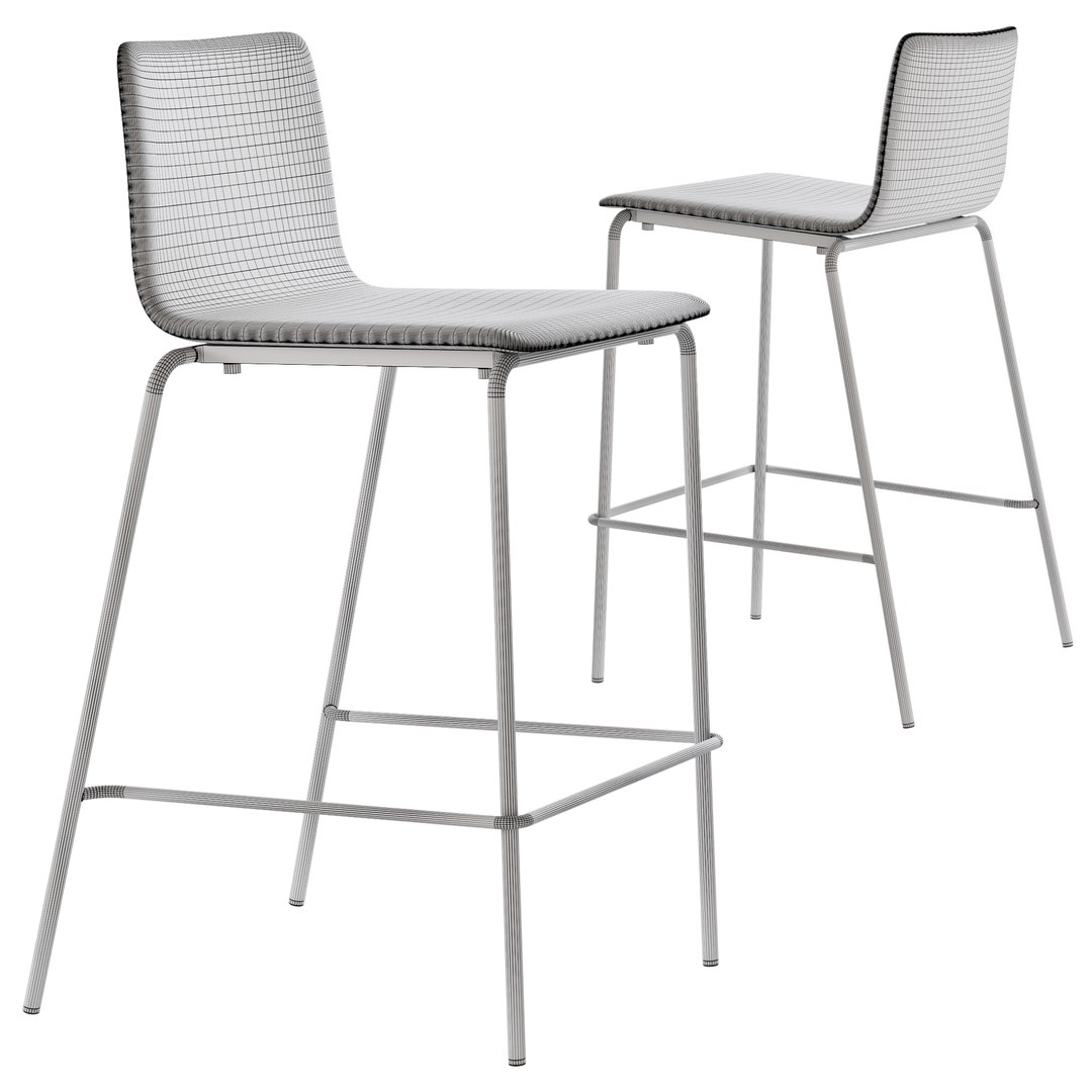 3D Bar Stool 5686 - TurboSquid 2306311