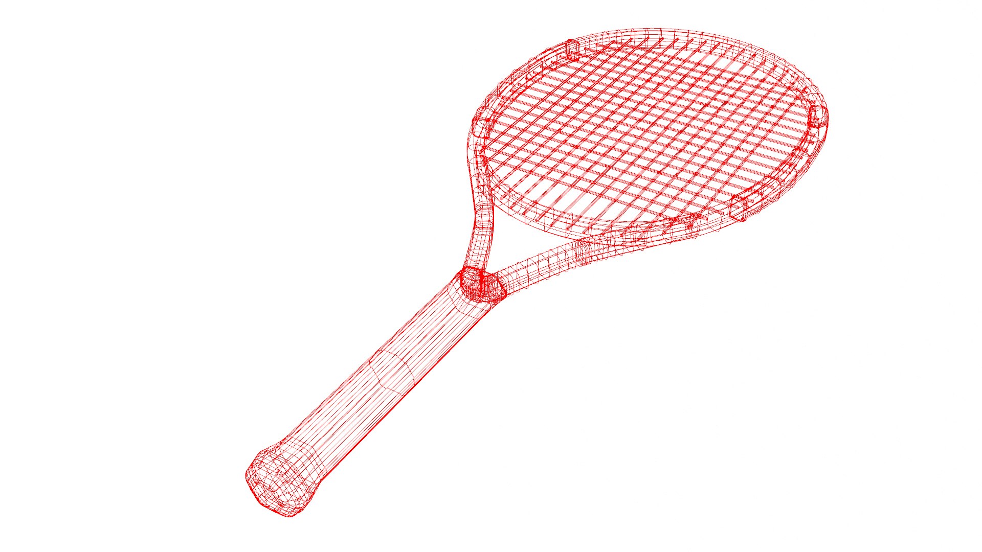 Tennis Racket 3D Model - TurboSquid 1820846