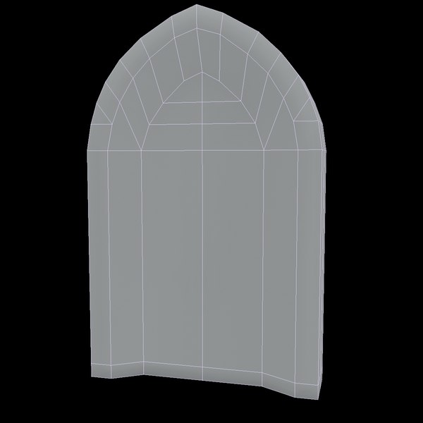 medieval castle window 3d max