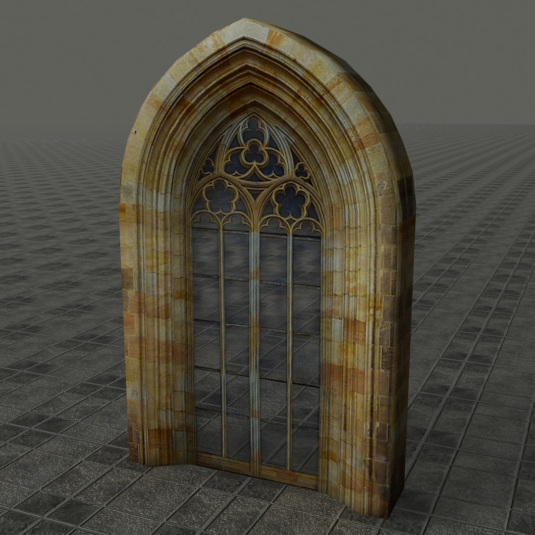 Medieval Castle Window 3d Max