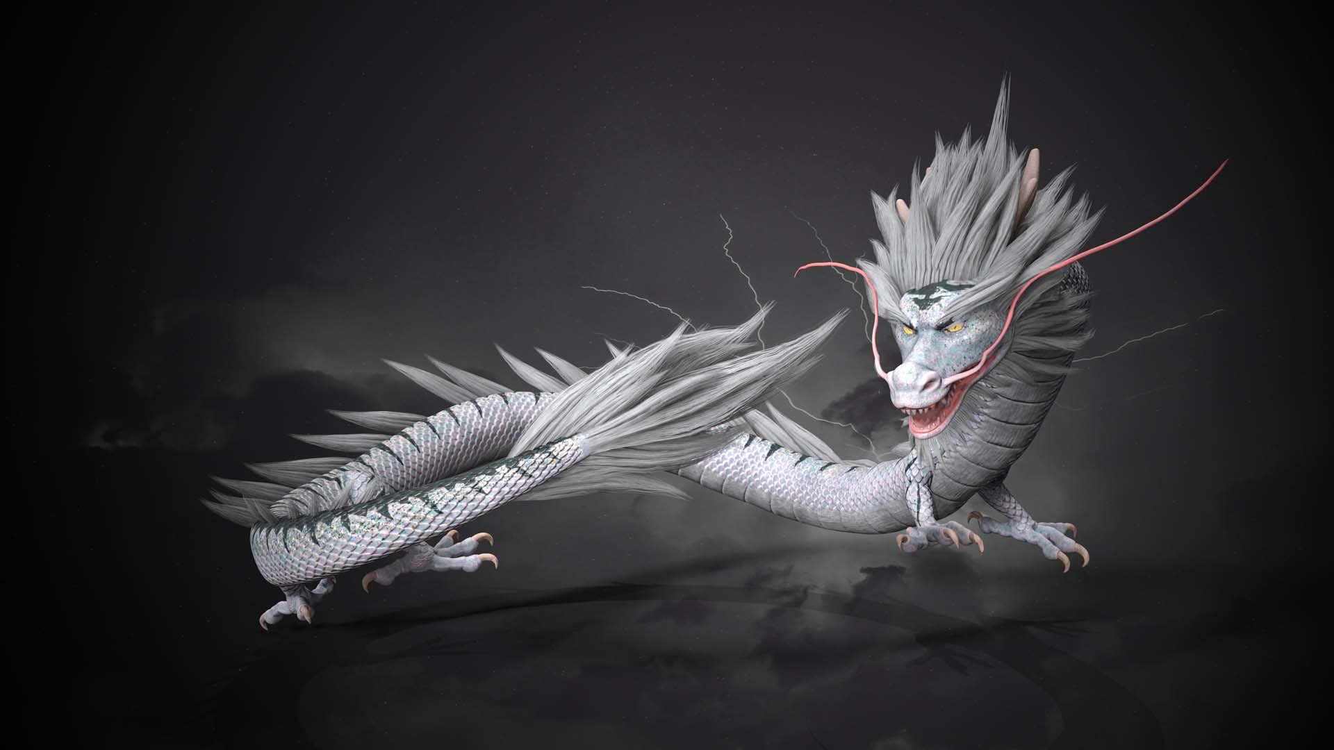Chinese Dragon Loong 3d Turbosquid 2219071