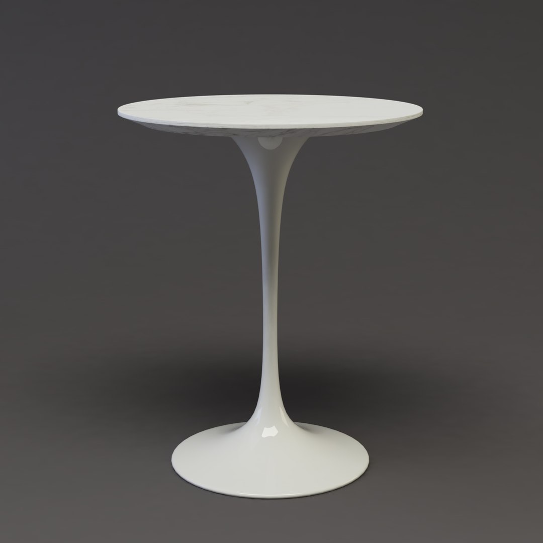 Tulip Table C4d