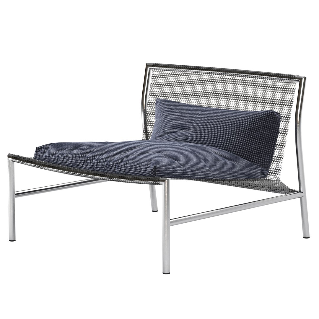 HI TECH LOUNGE CHAIR 3D - TurboSquid 1870814