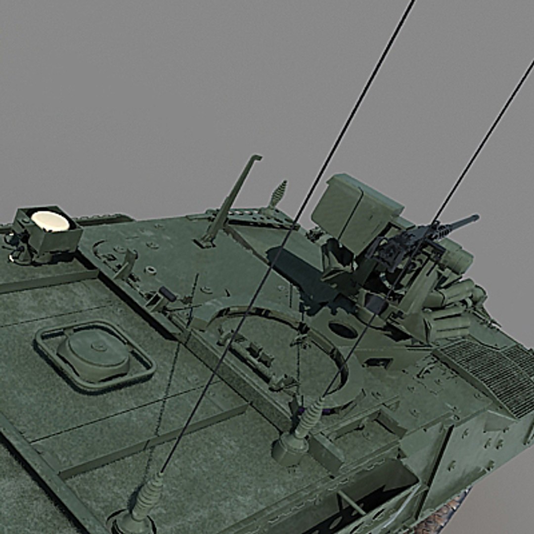 Army M1130 Command Vehicle 3d Model
