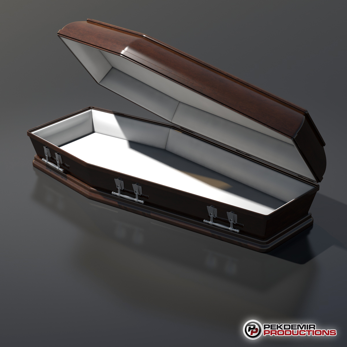 3d model coffin
