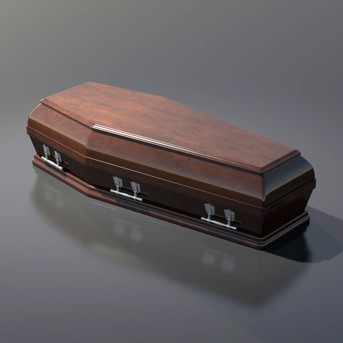 3d model coffin