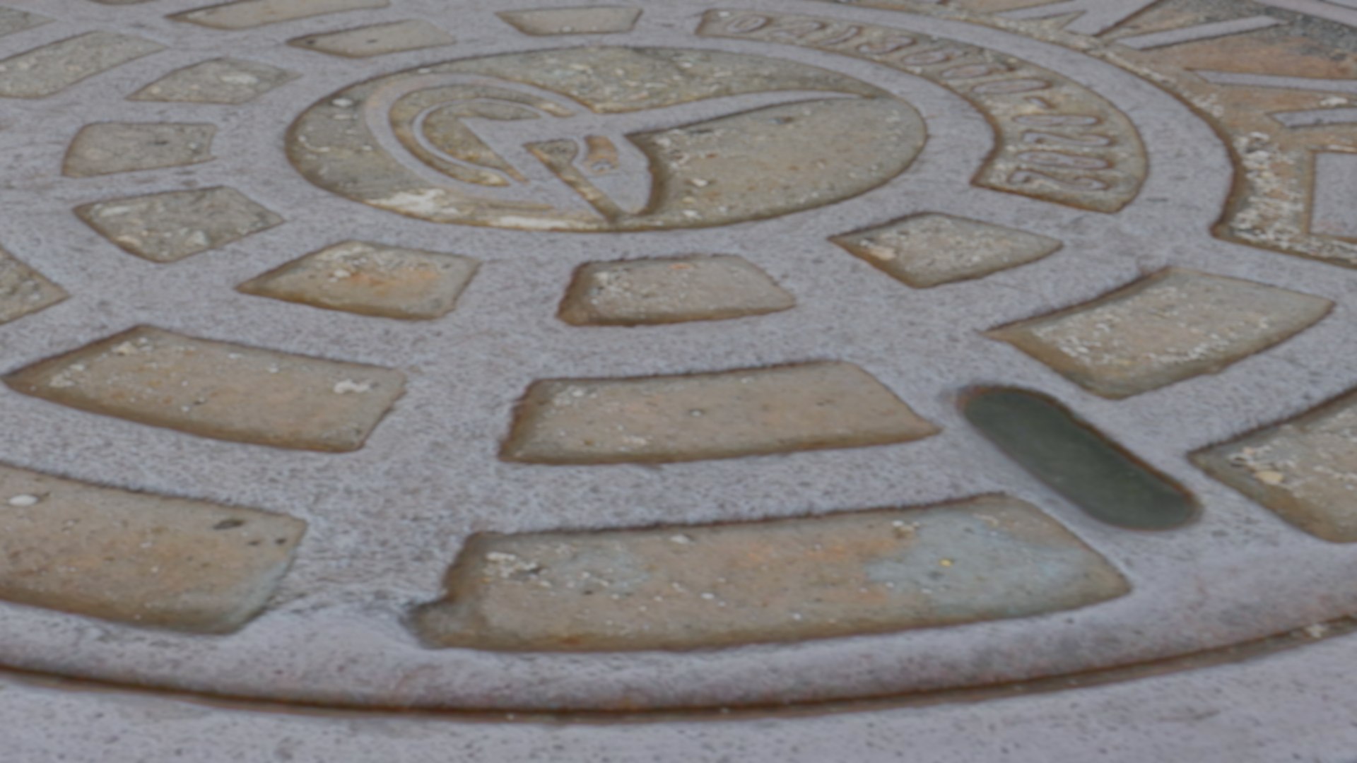 Korean Style 7 Manhole Set 3D Model - TurboSquid 1848478