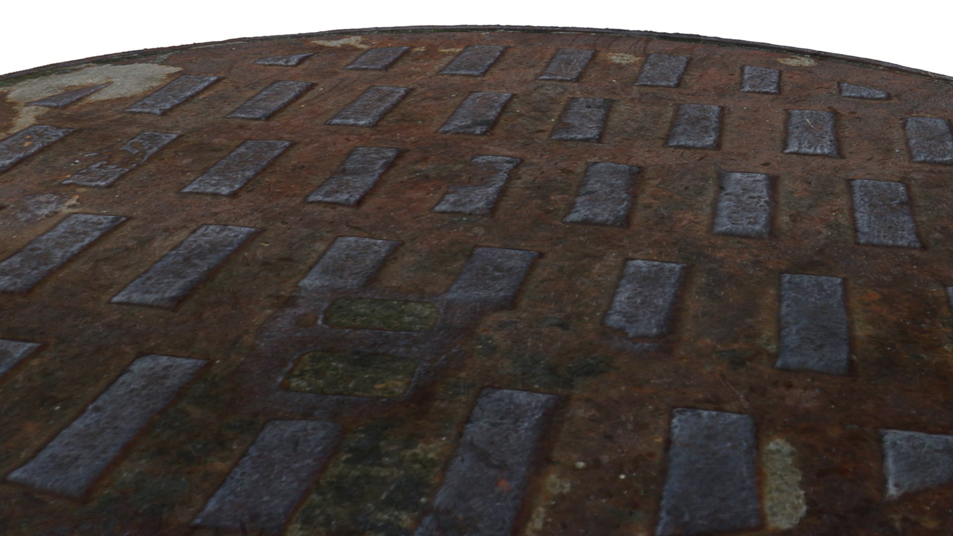 Korean Style 7 Manhole Set 3D Model - TurboSquid 1848478