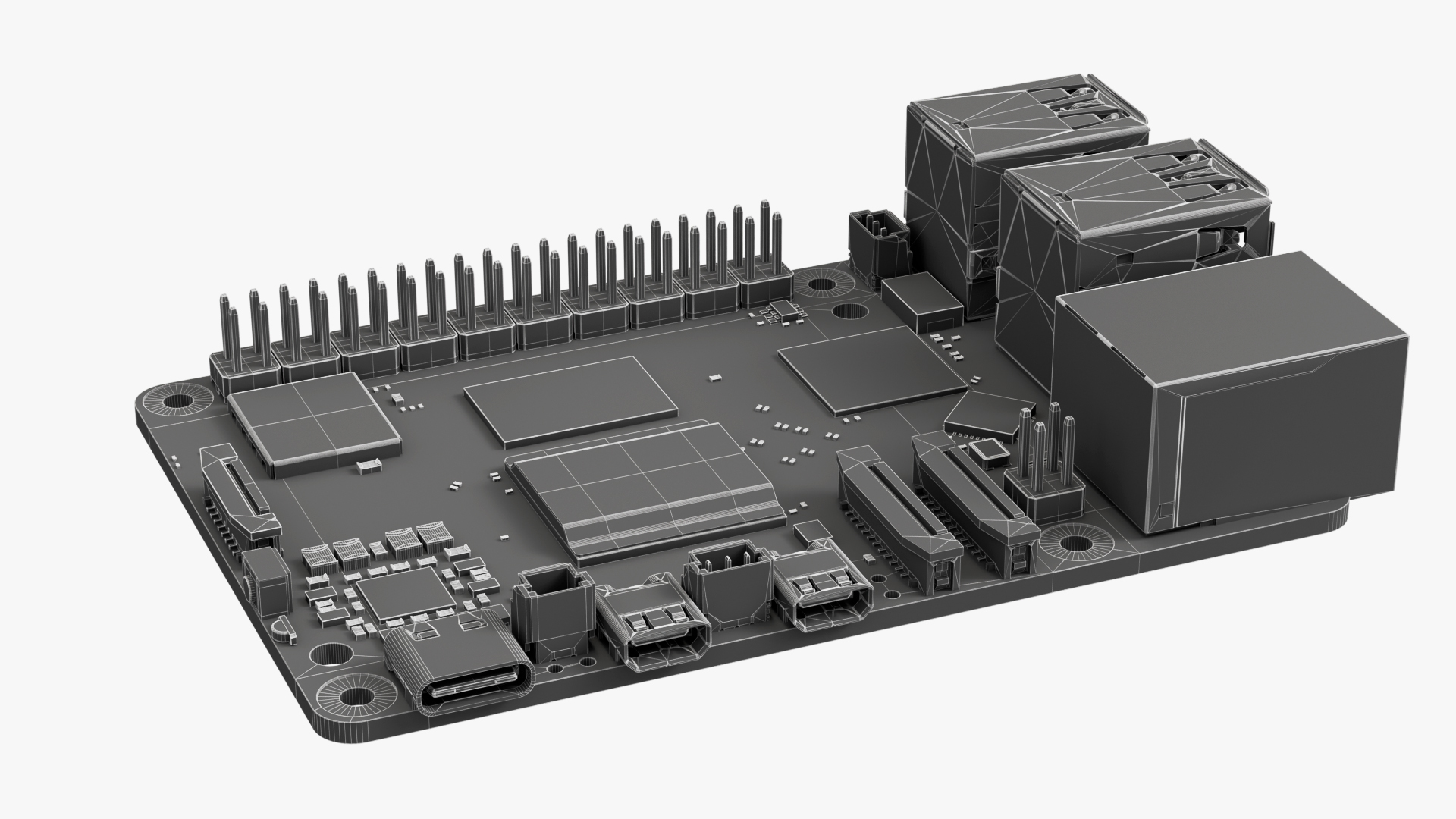 3D Raspberry Pi 5 Model - TurboSquid 2275943