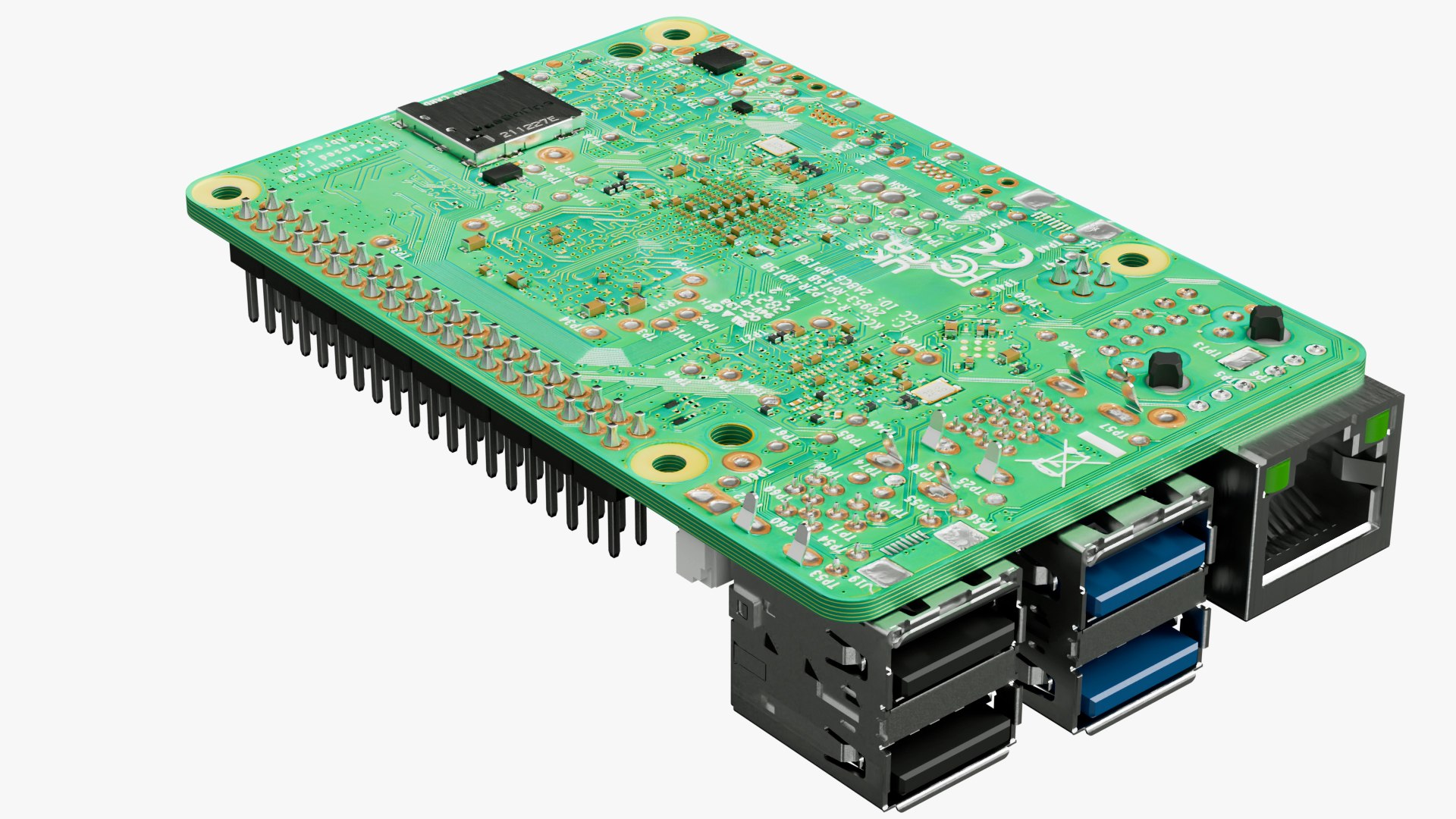 3D Raspberry Pi 5 Model - TurboSquid 2275943