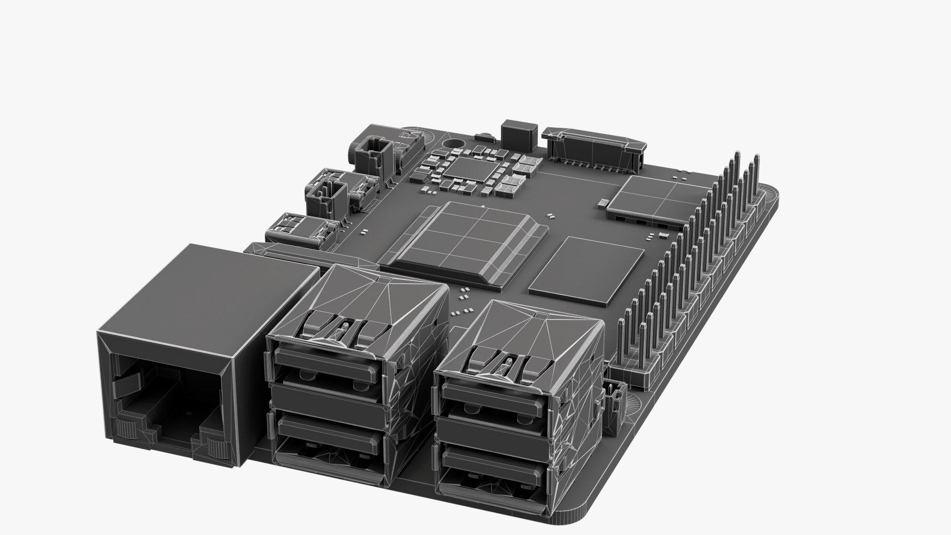 3D Raspberry Pi 5 Model - TurboSquid 2275943
