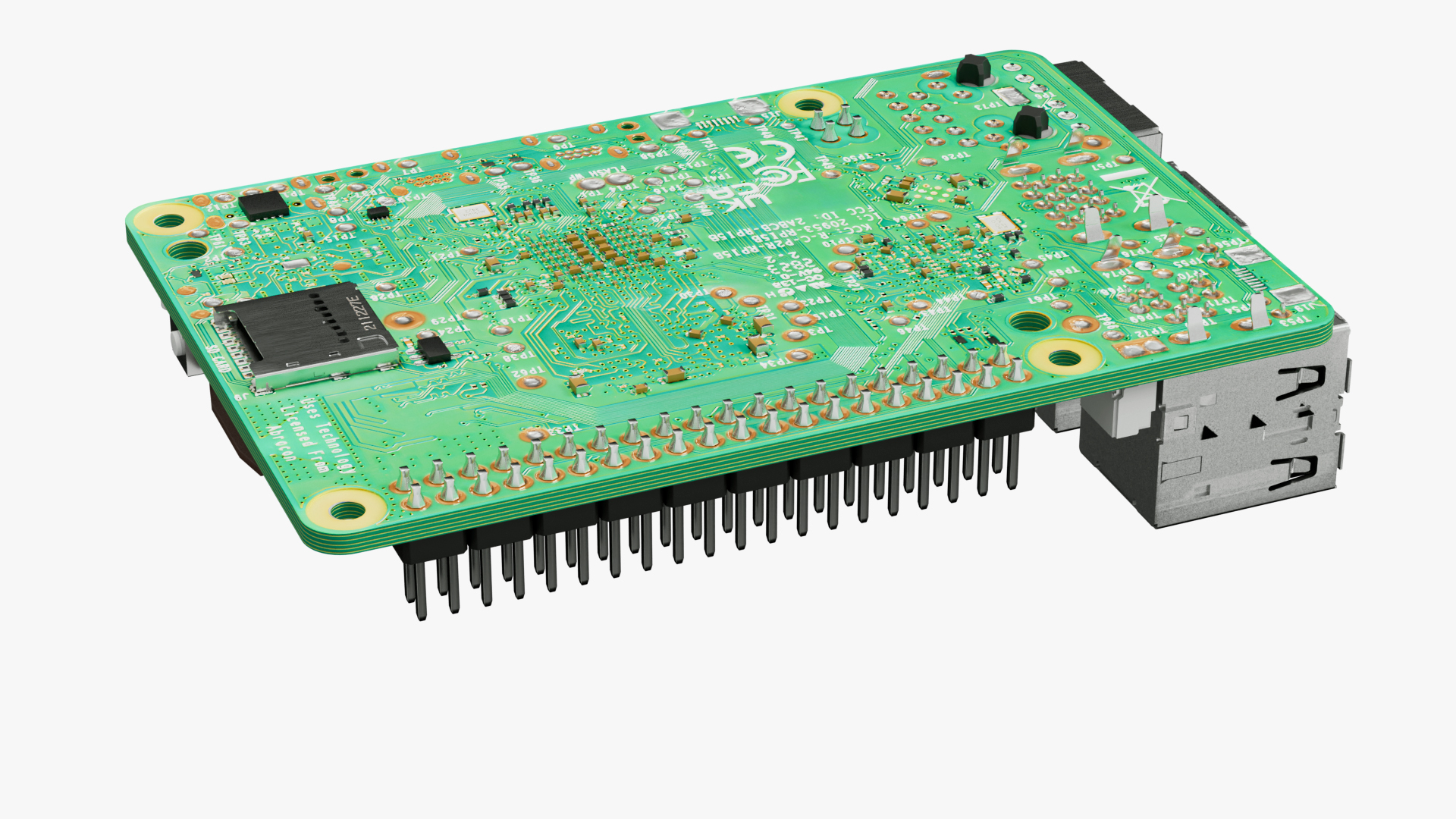 3D Raspberry Pi 5 Model - TurboSquid 2275943