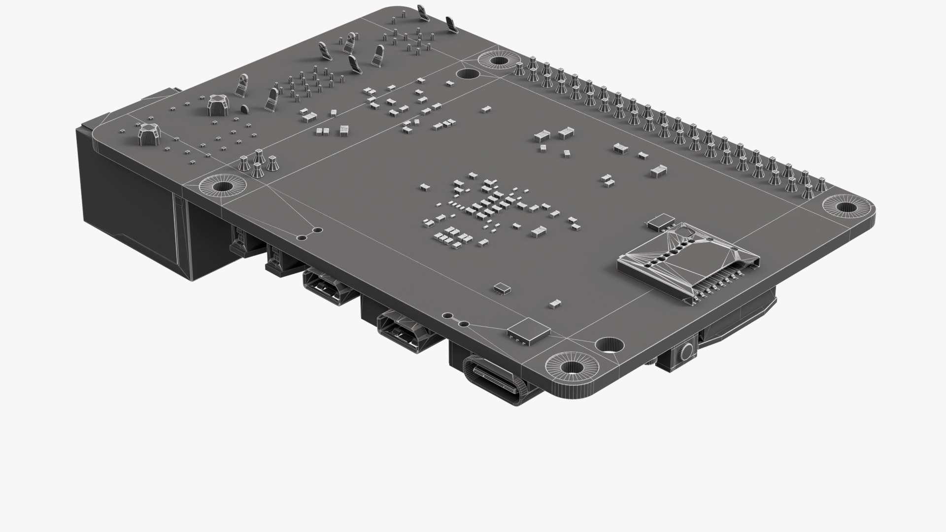 3D Raspberry Pi 5 Model - TurboSquid 2275943