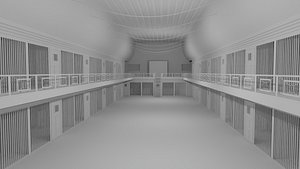 Blender Prison Models | TurboSquid