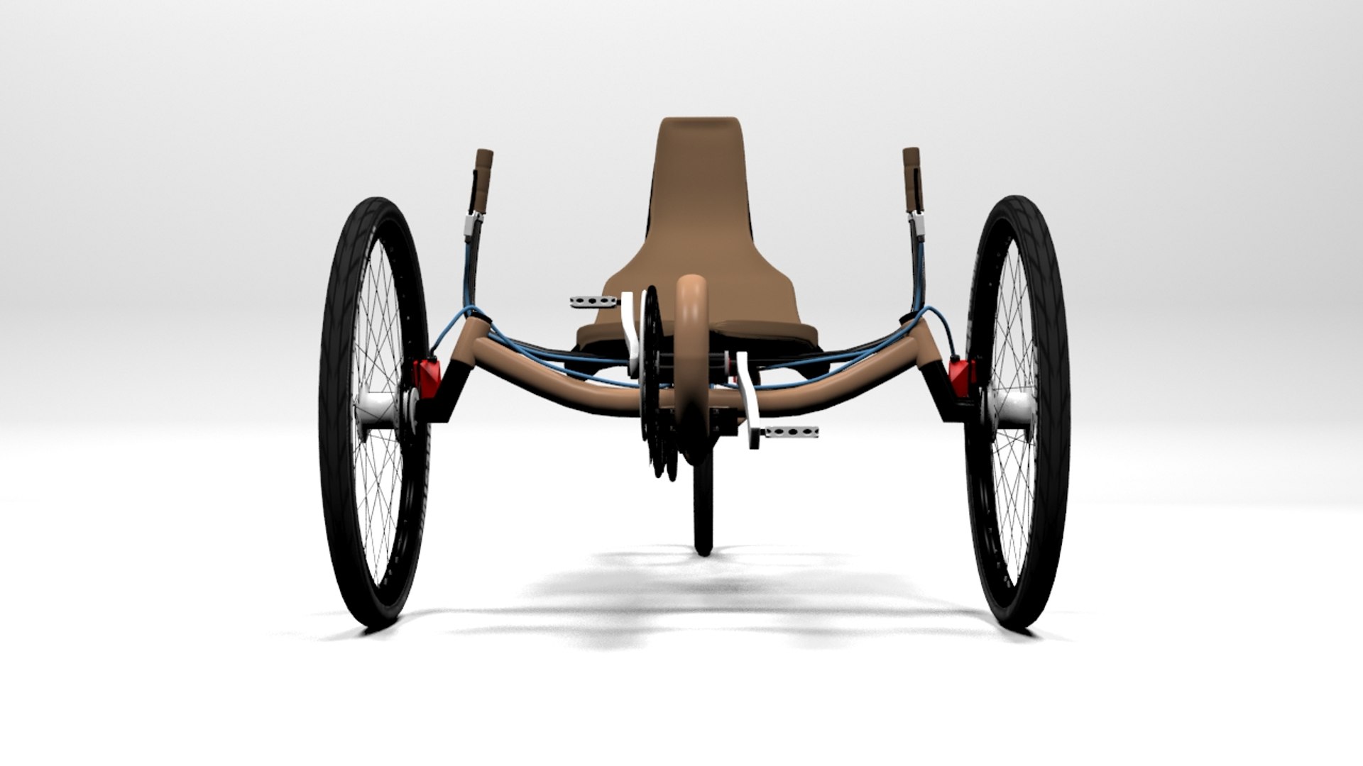 3d Model Cycle Bicycle Recumbent
