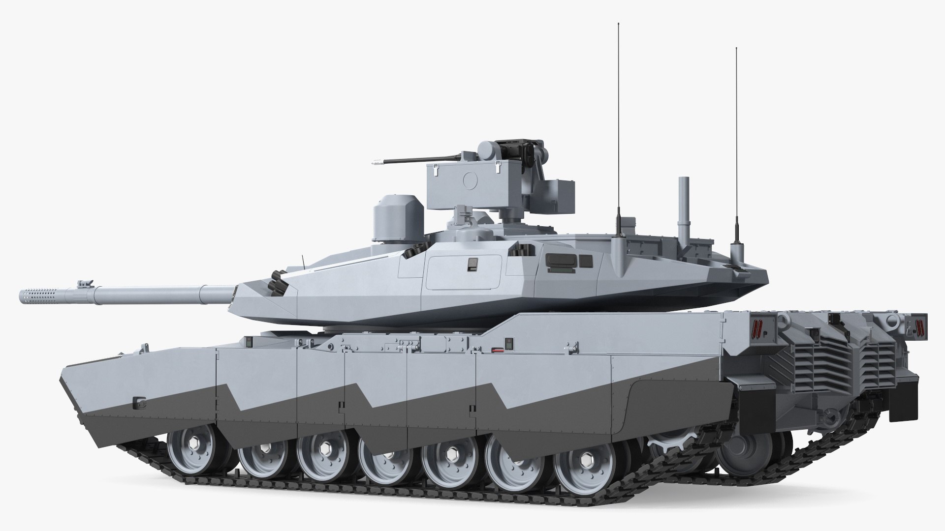 Abrams X Tank Grey Rigged For Cinema 4D 3D Model - TurboSquid 2241573