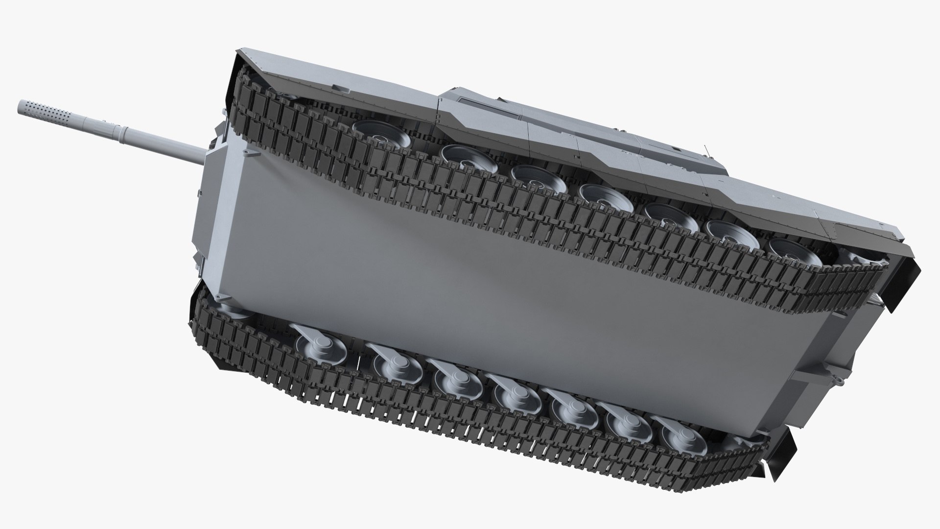 Abrams X Tank Grey Rigged For Cinema 4D 3D Model - TurboSquid 2241573