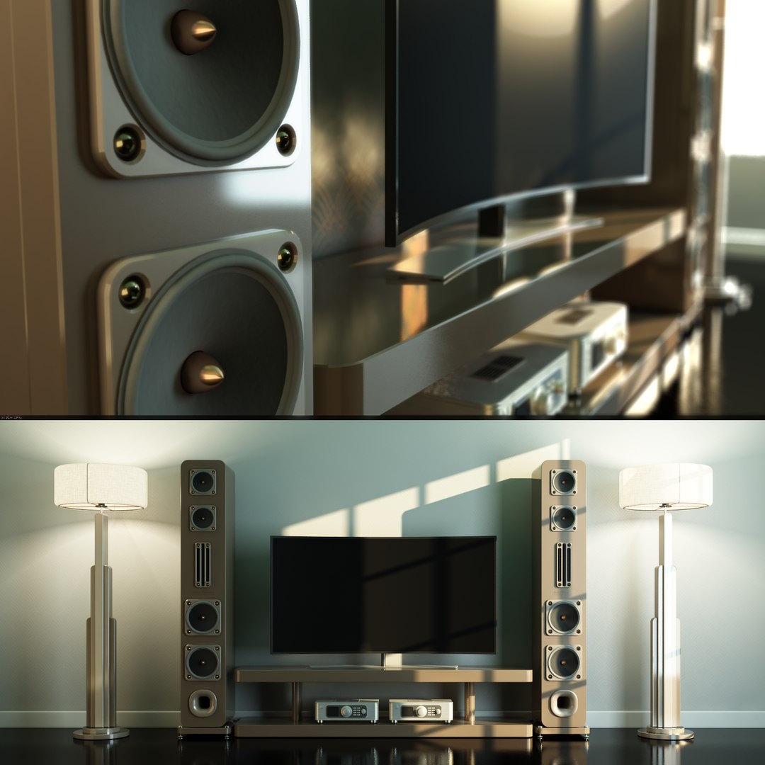 Art Deco Set 3D Model - TurboSquid 1224053