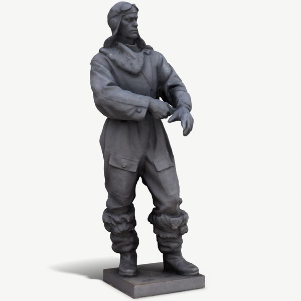 Man Statue 3D Models for Download | TurboSquid
