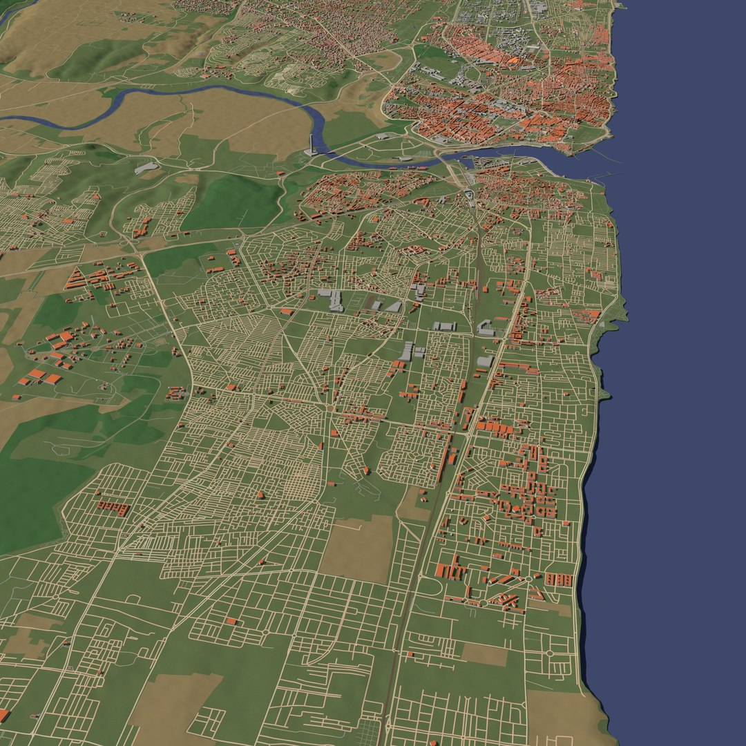 3D Rabat Morocco - City And Urban Model - TurboSquid 2367794