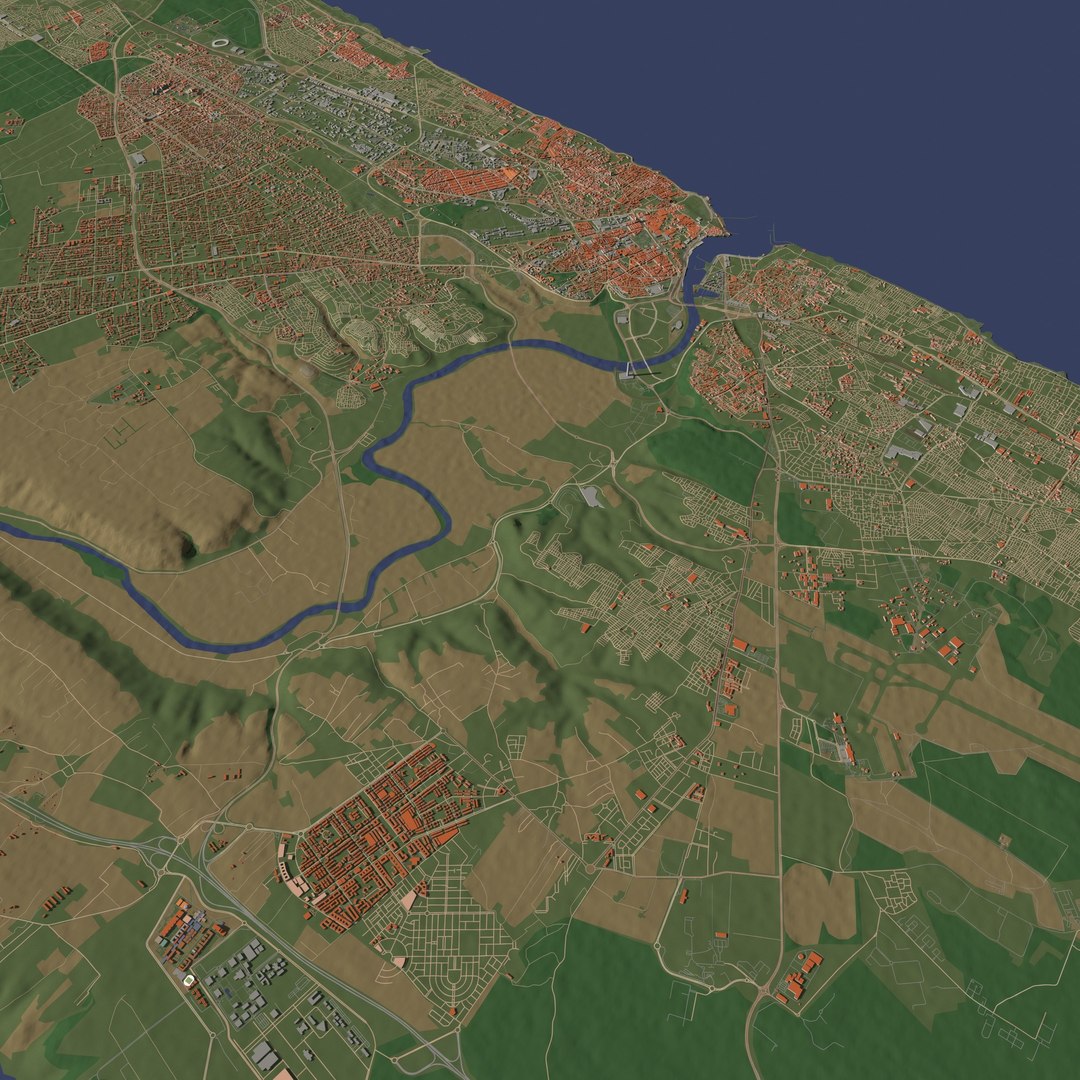 3D Rabat Morocco - City And Urban Model - TurboSquid 2367794