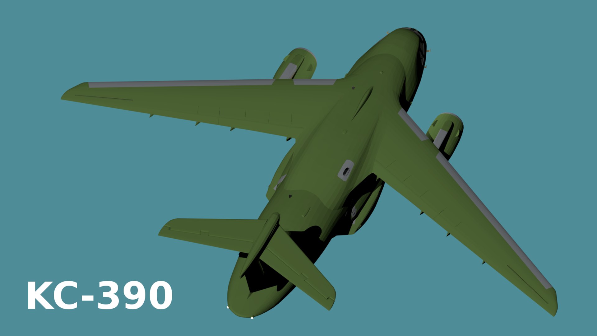 Kc-390 3D Model - TurboSquid 1216067