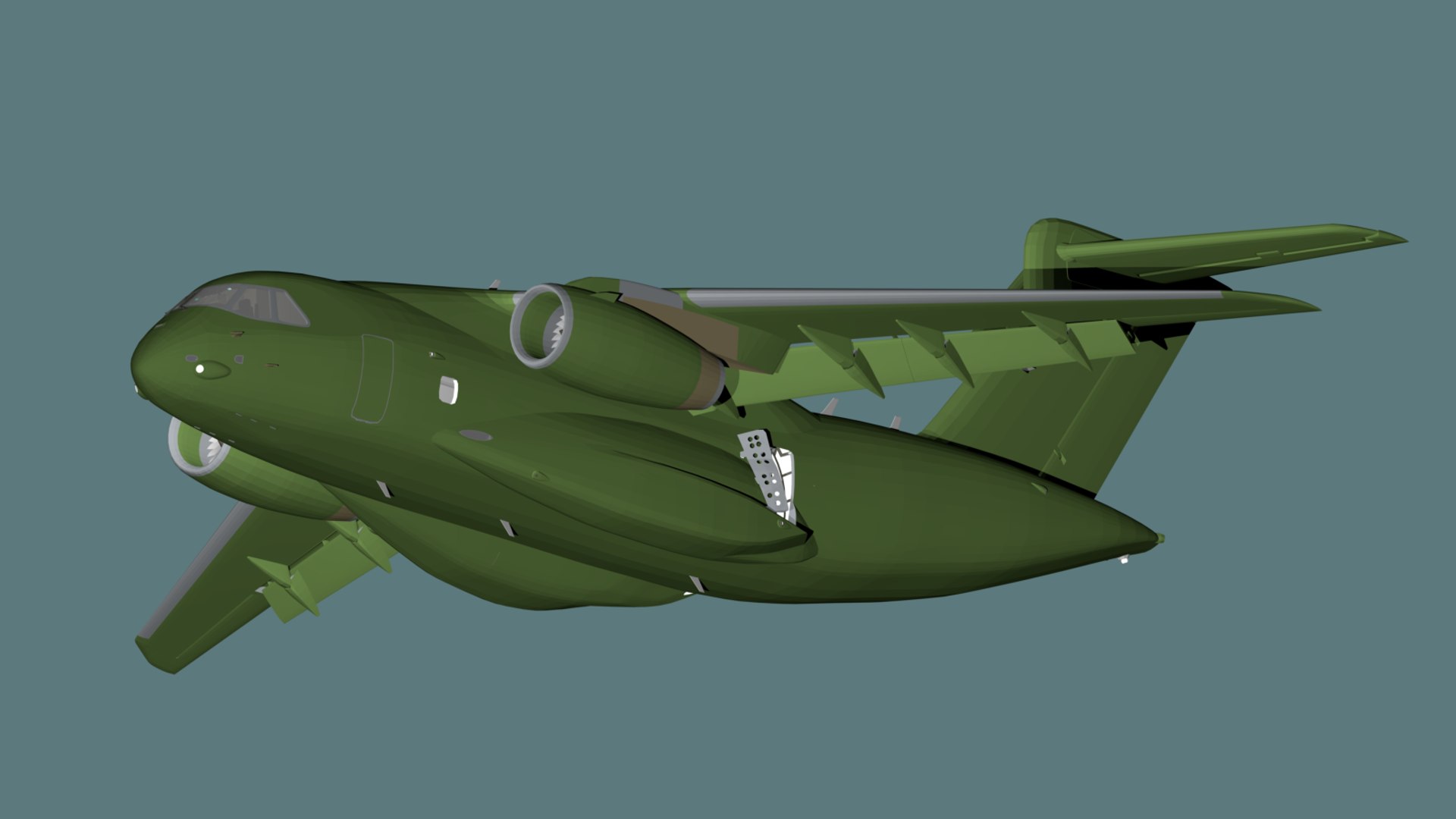 Kc-390 3D Model - TurboSquid 1216067