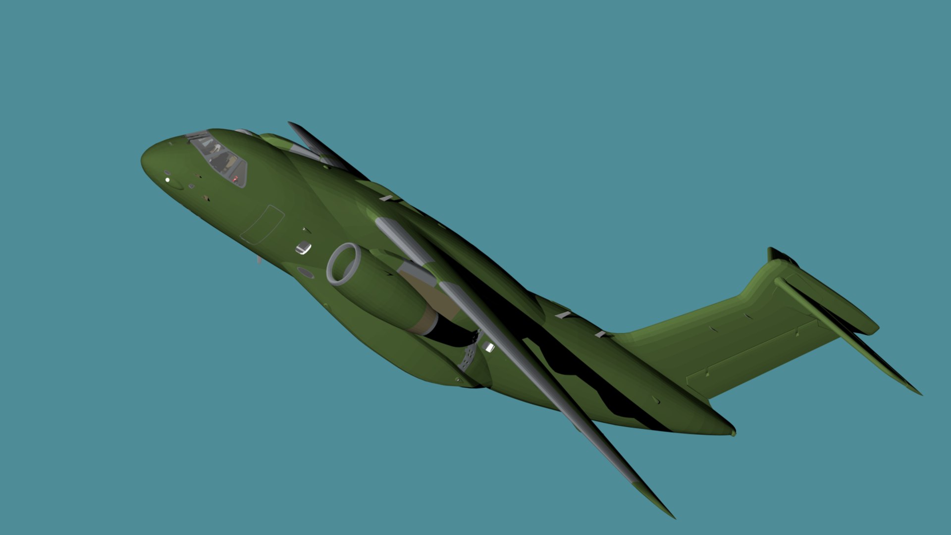 Kc-390 3D Model - TurboSquid 1216067