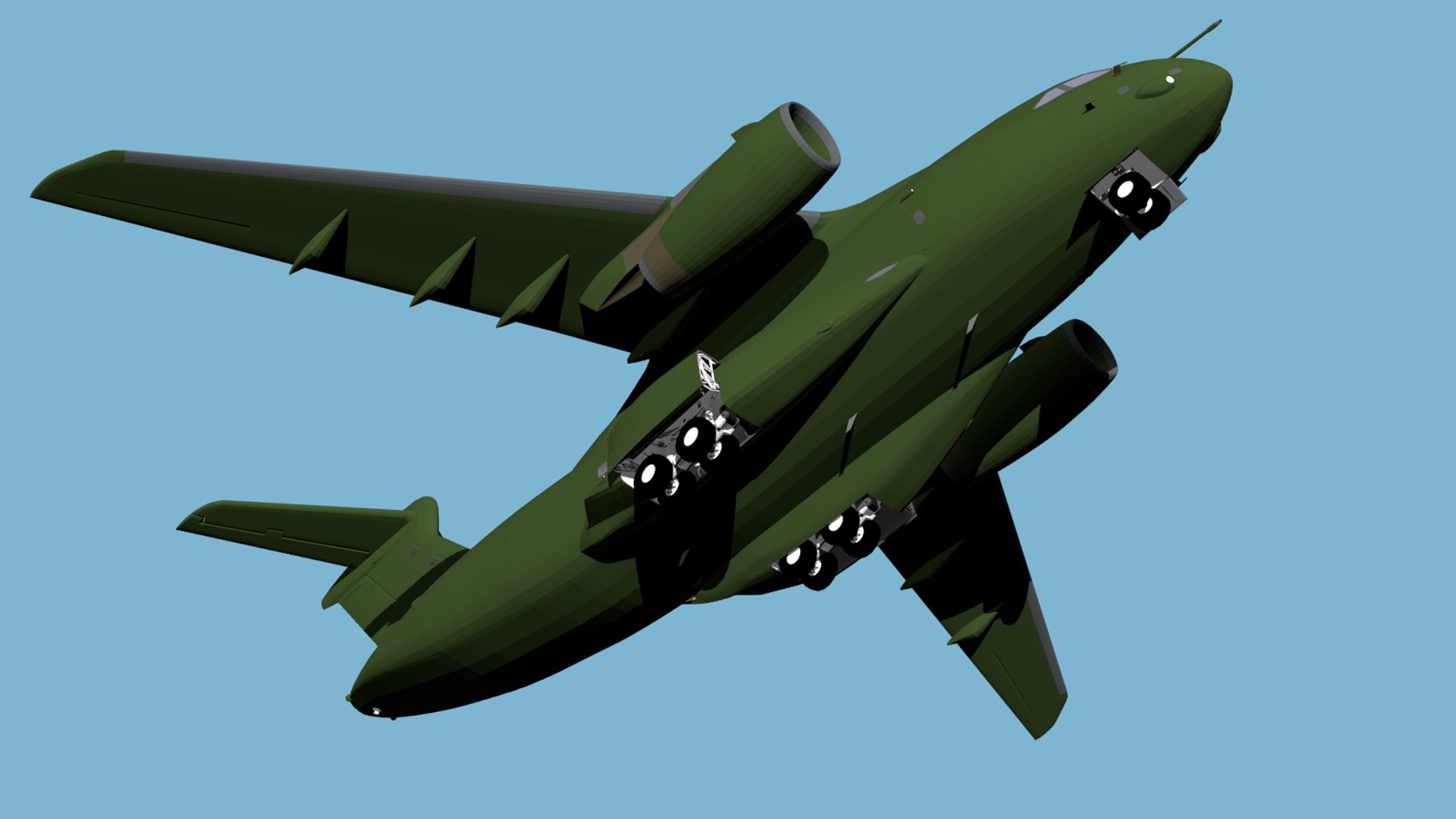 Kc-390 3D Model - TurboSquid 1216067
