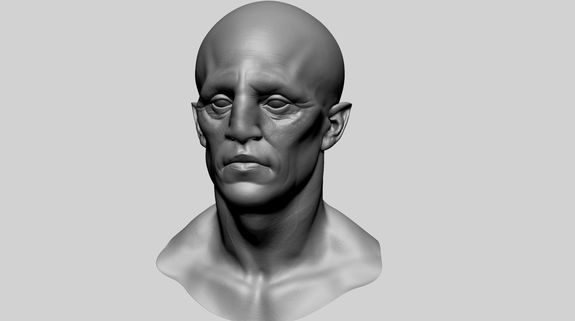 Male Creature Head A 3D Model - TurboSquid 2204802