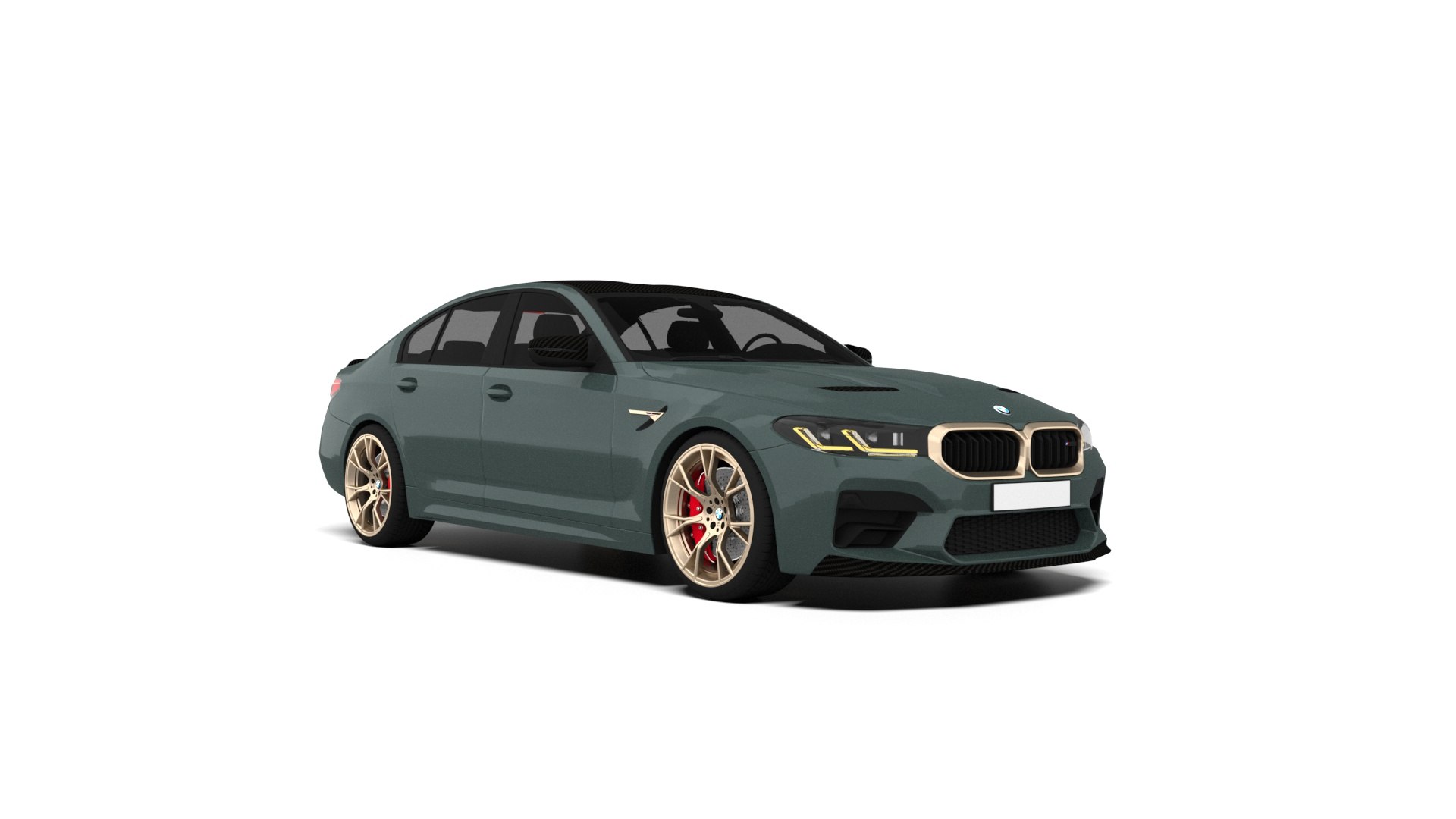 BMW M5 CS 3D Model - TurboSquid 2397776