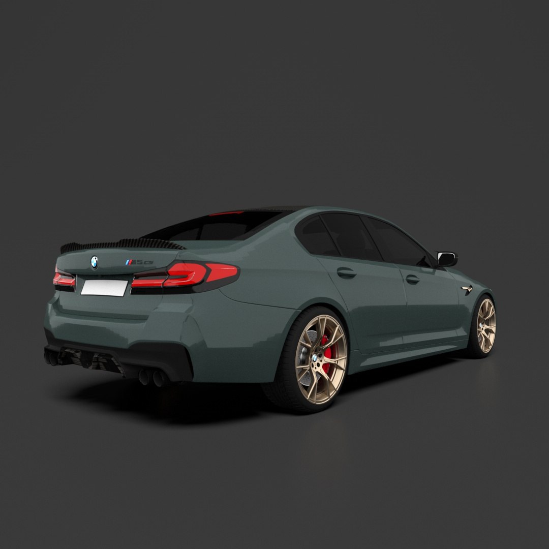 BMW M5 CS 3D Model - TurboSquid 2397776