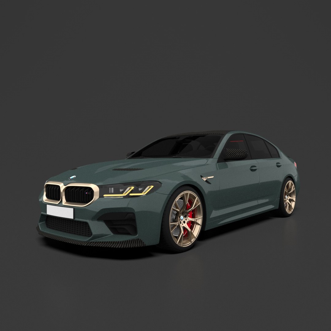BMW M5 CS 3D Model - TurboSquid 2397776