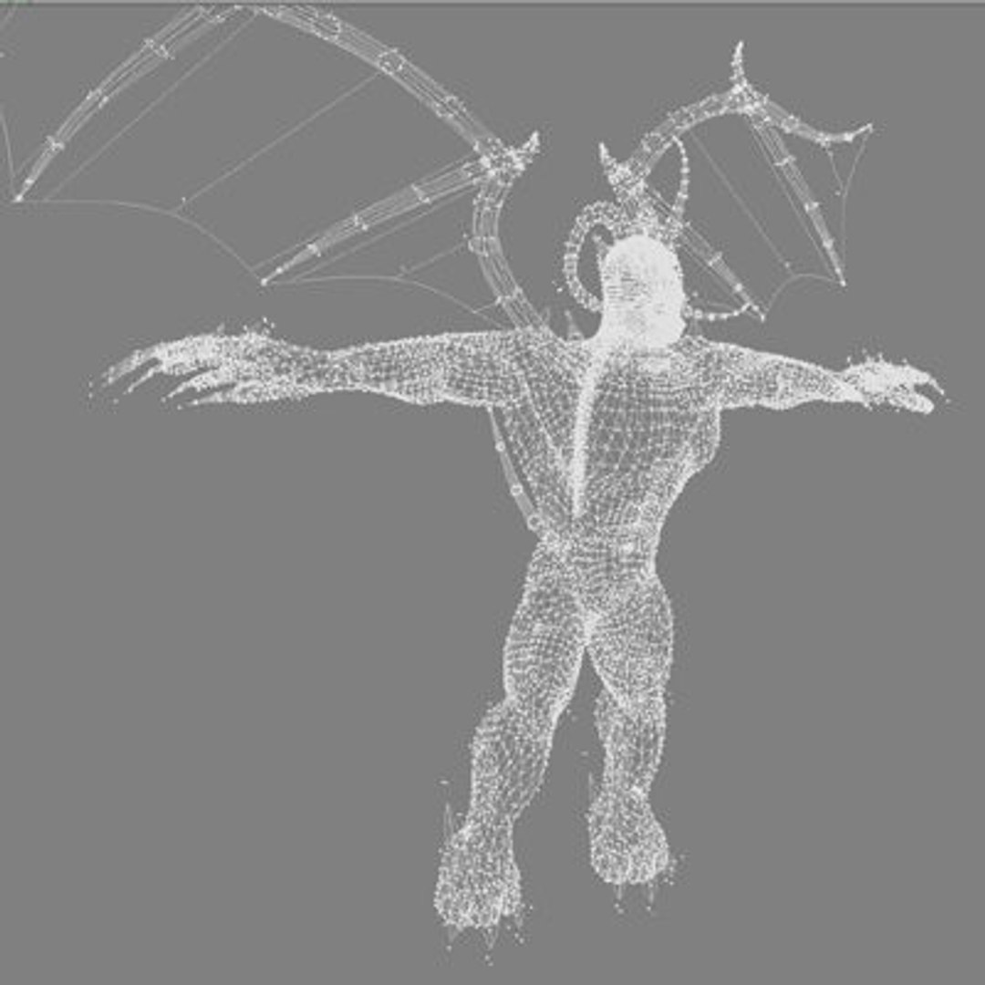 Lightwave Demon Character