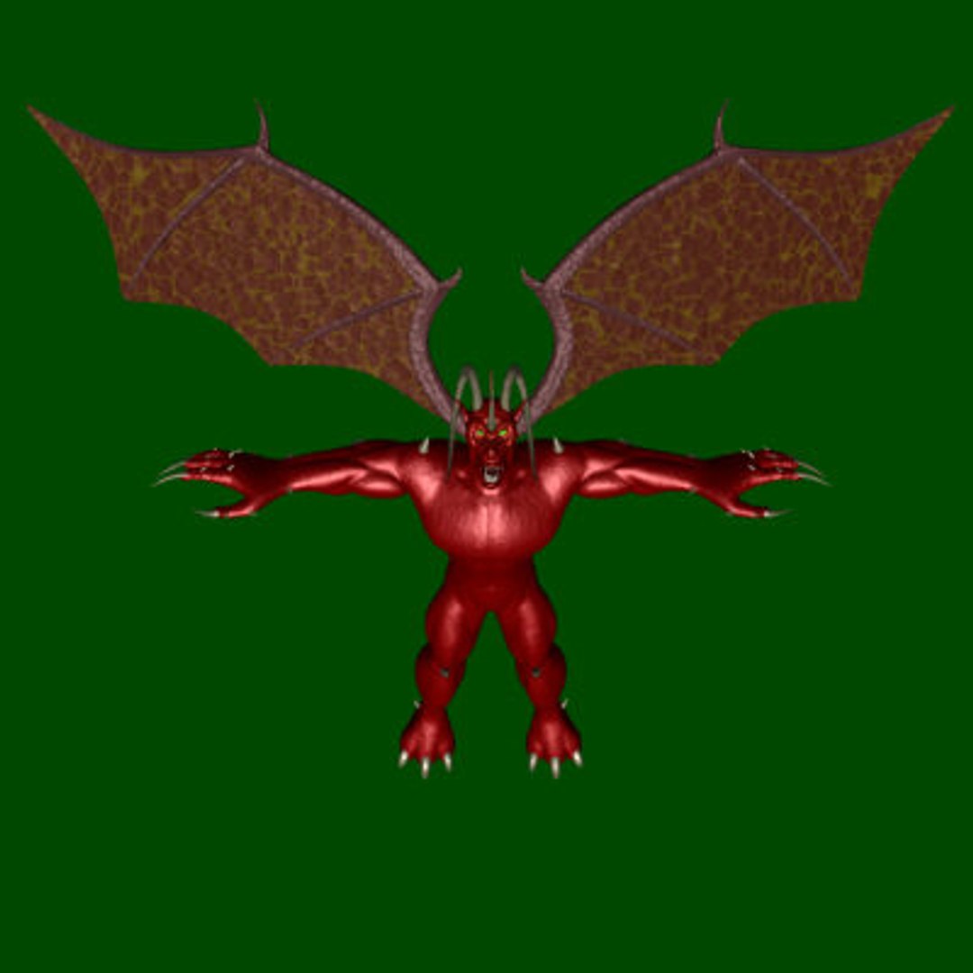Lightwave Demon Character