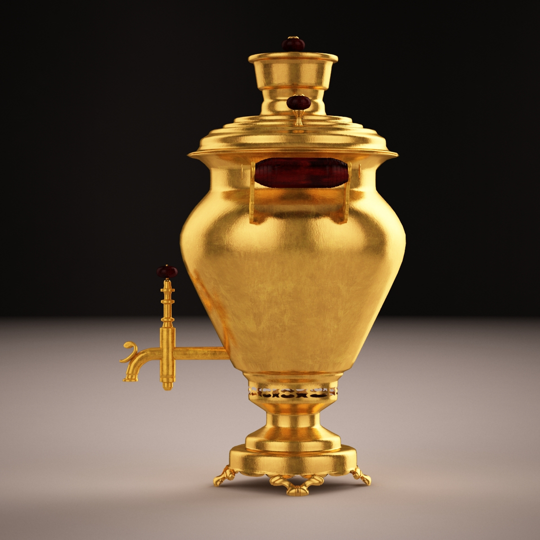 3d Model Samovar