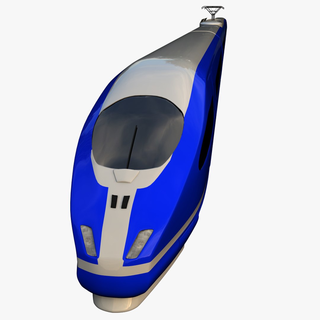 Speed Train 3d Model