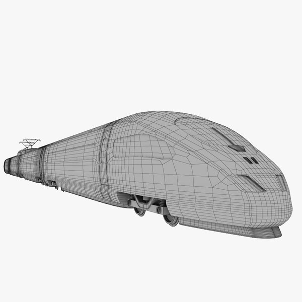 speed train 3d model