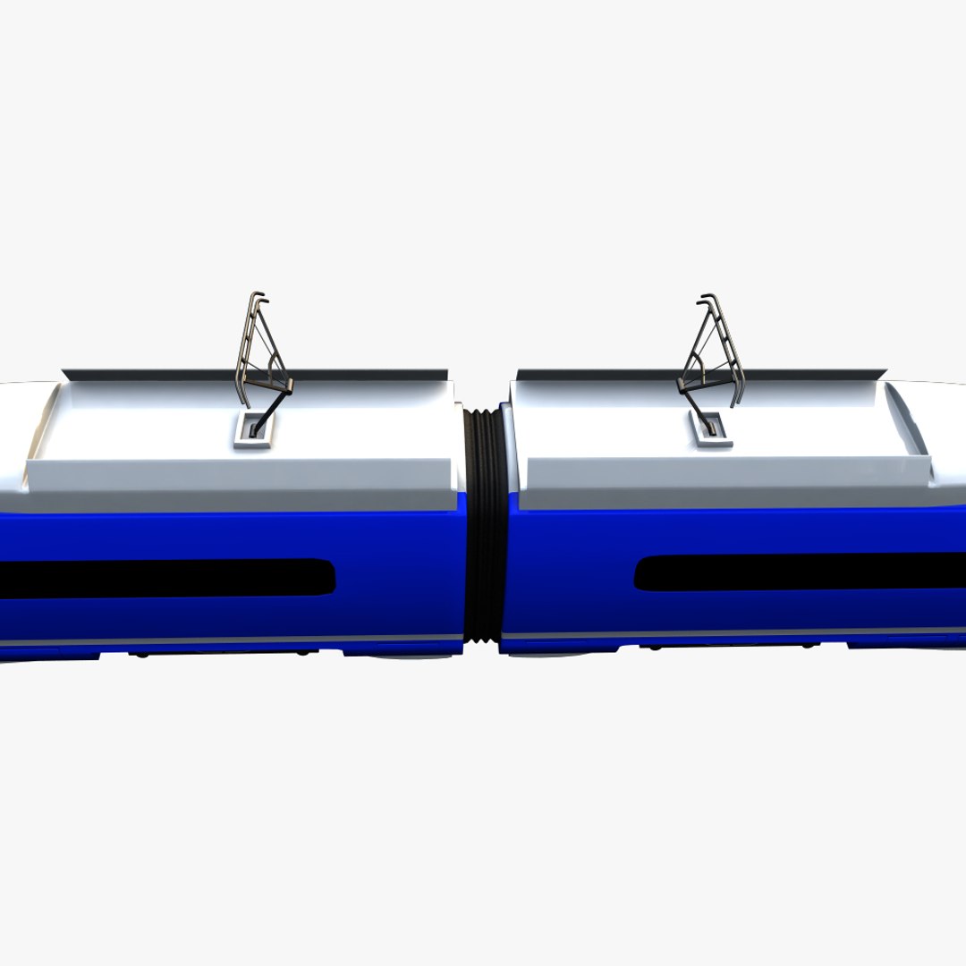 Speed Train 3d Model