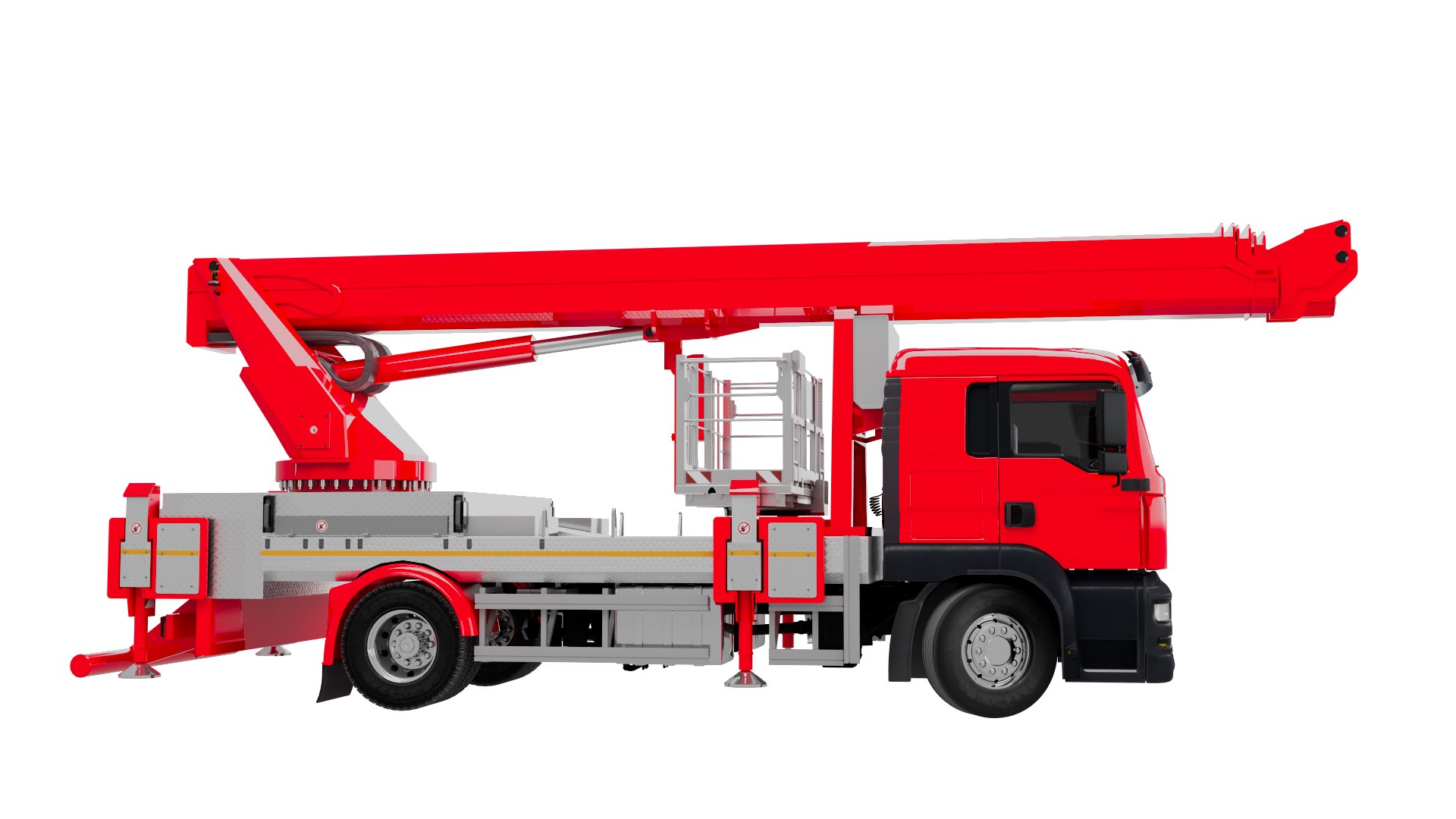 3D Palfinger 480 Truck Model - TurboSquid 1754916