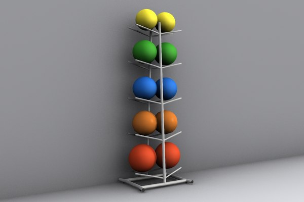 modelo 3d Bola Rack.obj - TurboSquid 463458