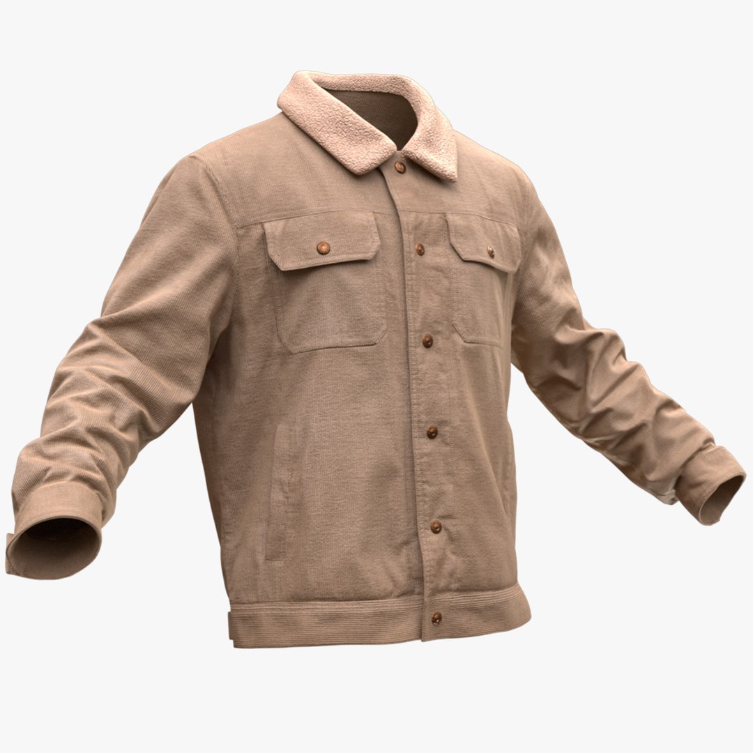 3D Jacket 44 - All MH Bodies UE5 Skeletons - Rigged Model - TurboSquid ...