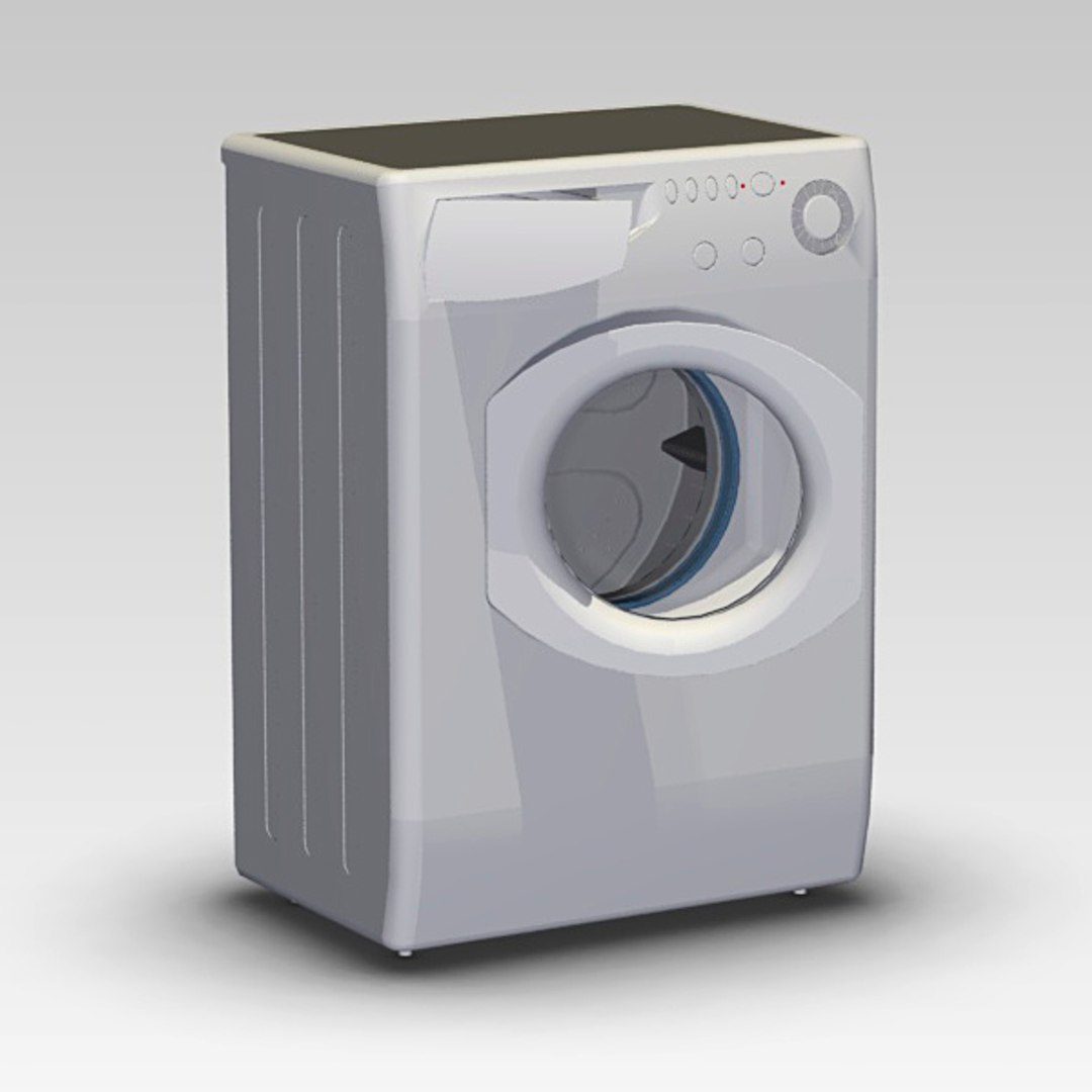 3ds max washing machine