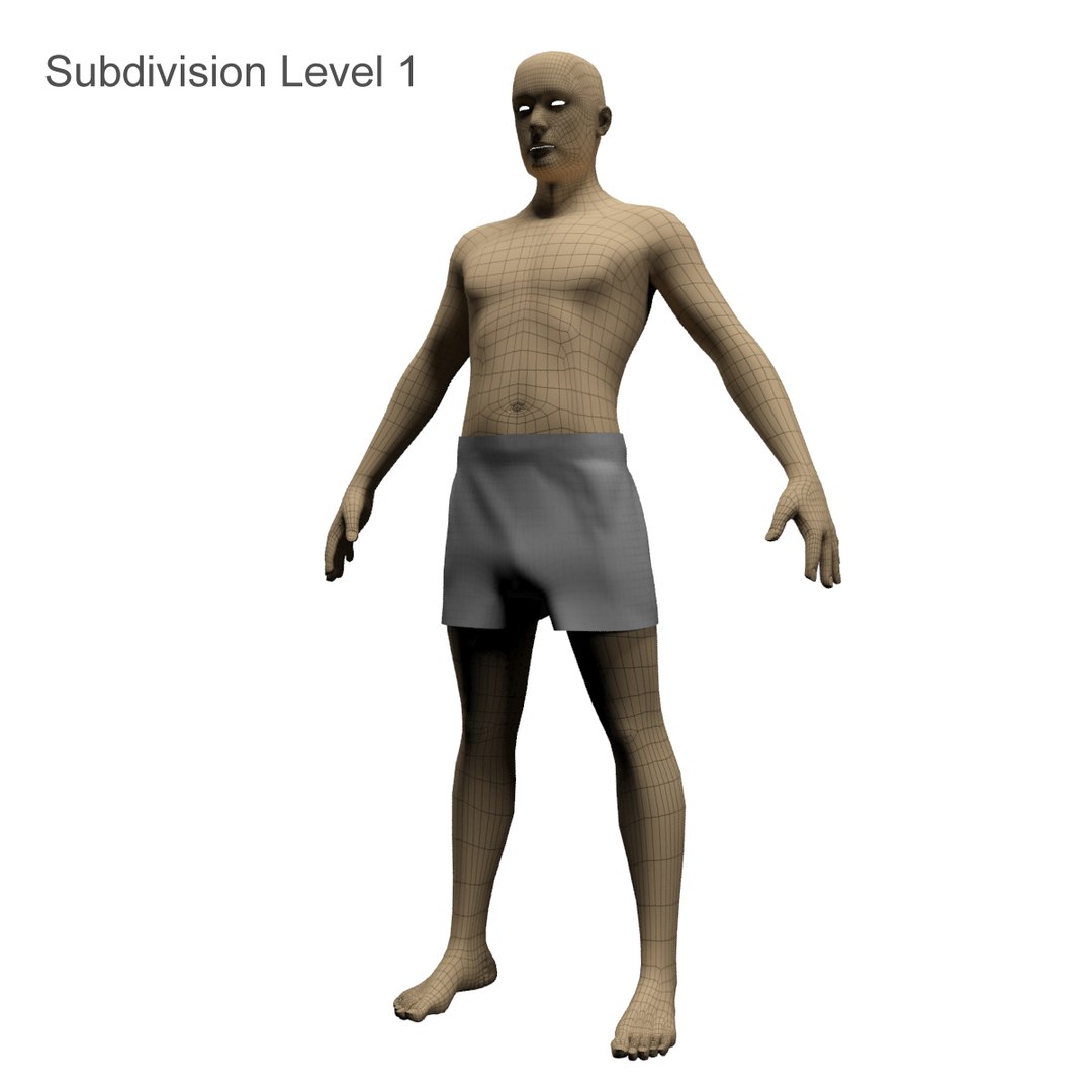 3d Man Base