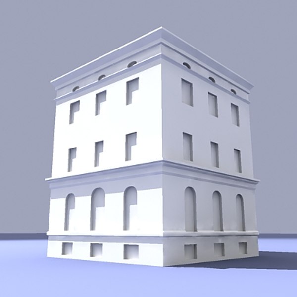 building house hall 3d 3ds